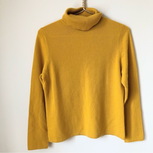 Vintage | Sweaters | Vintage Lord Taylor Mustard Yellow Cashmere ...